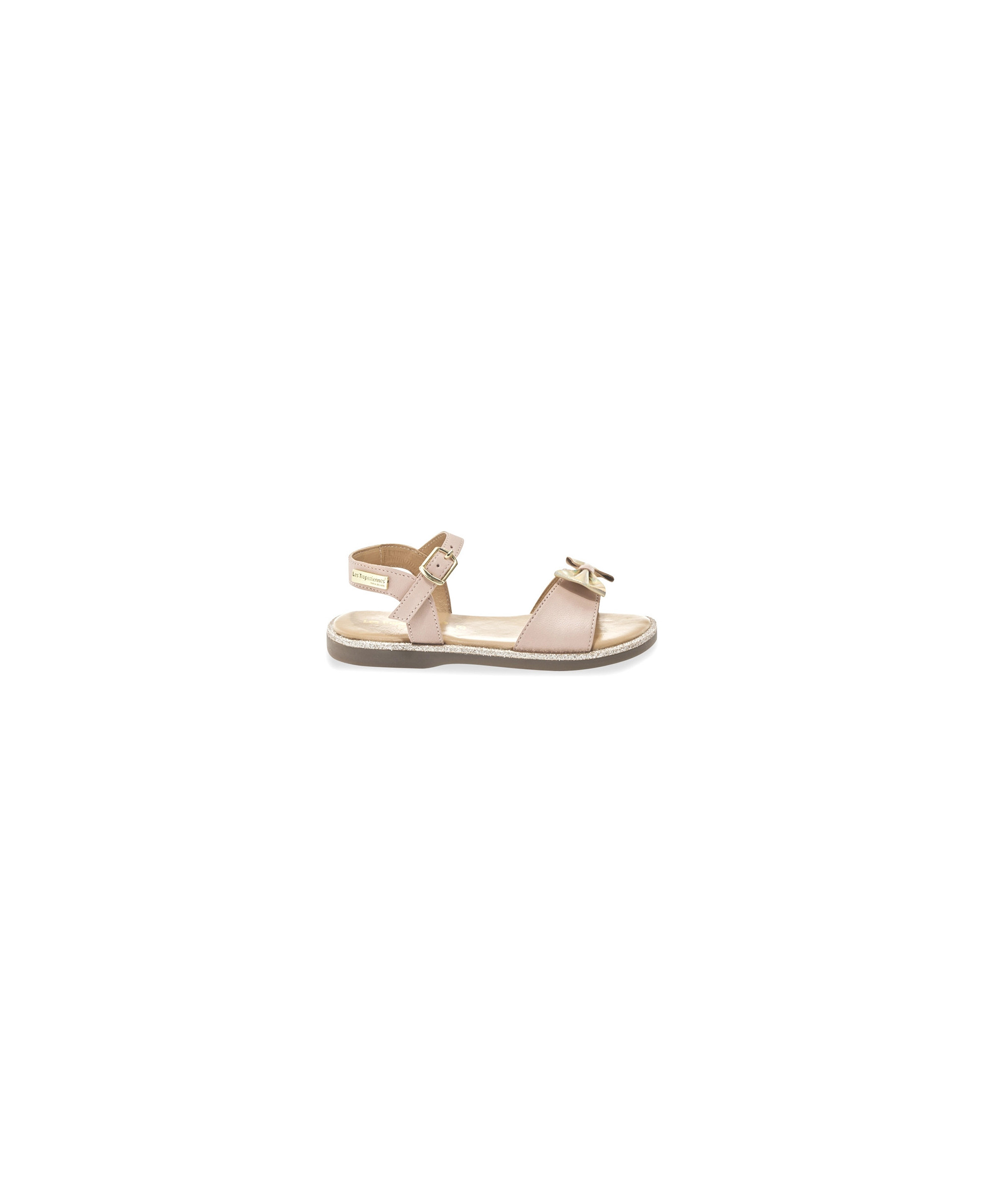 Sandales fille IZOR ROSE OR | Les Tropeziennes par M. Belarbi